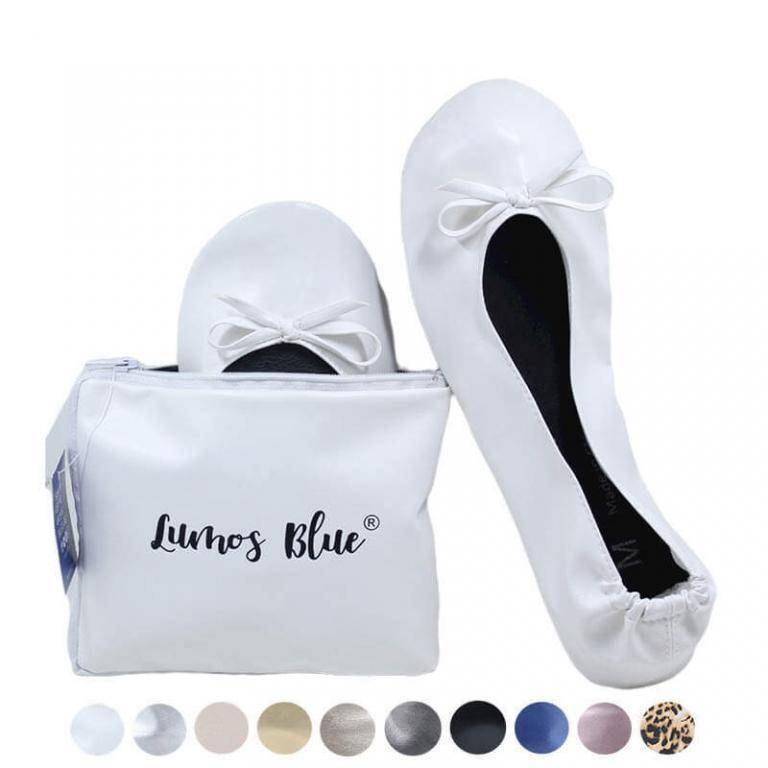 24 Pairs Women's Affordable Bulk Foldable Wedding Flats for Guests ...